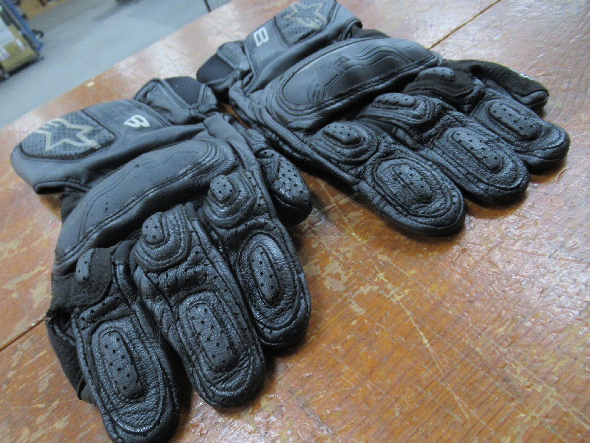 Yahoo!オークション - アルパインスターズ パンチレザーグローブ SP8-V...