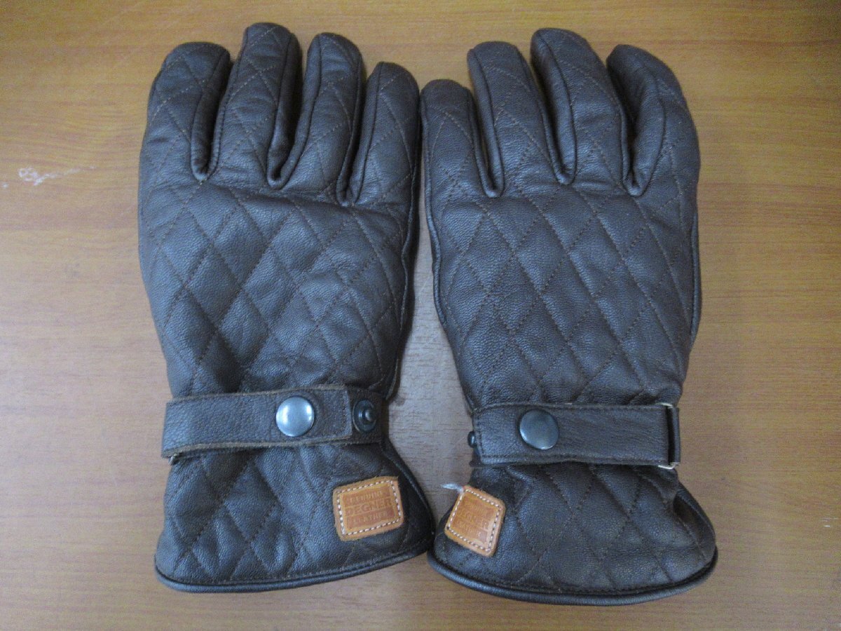 Yahoo!オークション - デグナー ウインターグローブ ブラウン サイズXL