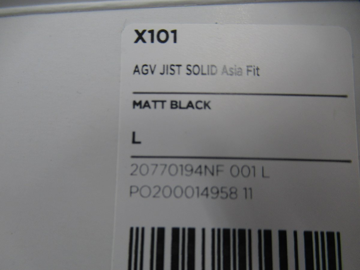 Yahoo!オークション - AGV X101 ヘルメット マットブラック L 新品