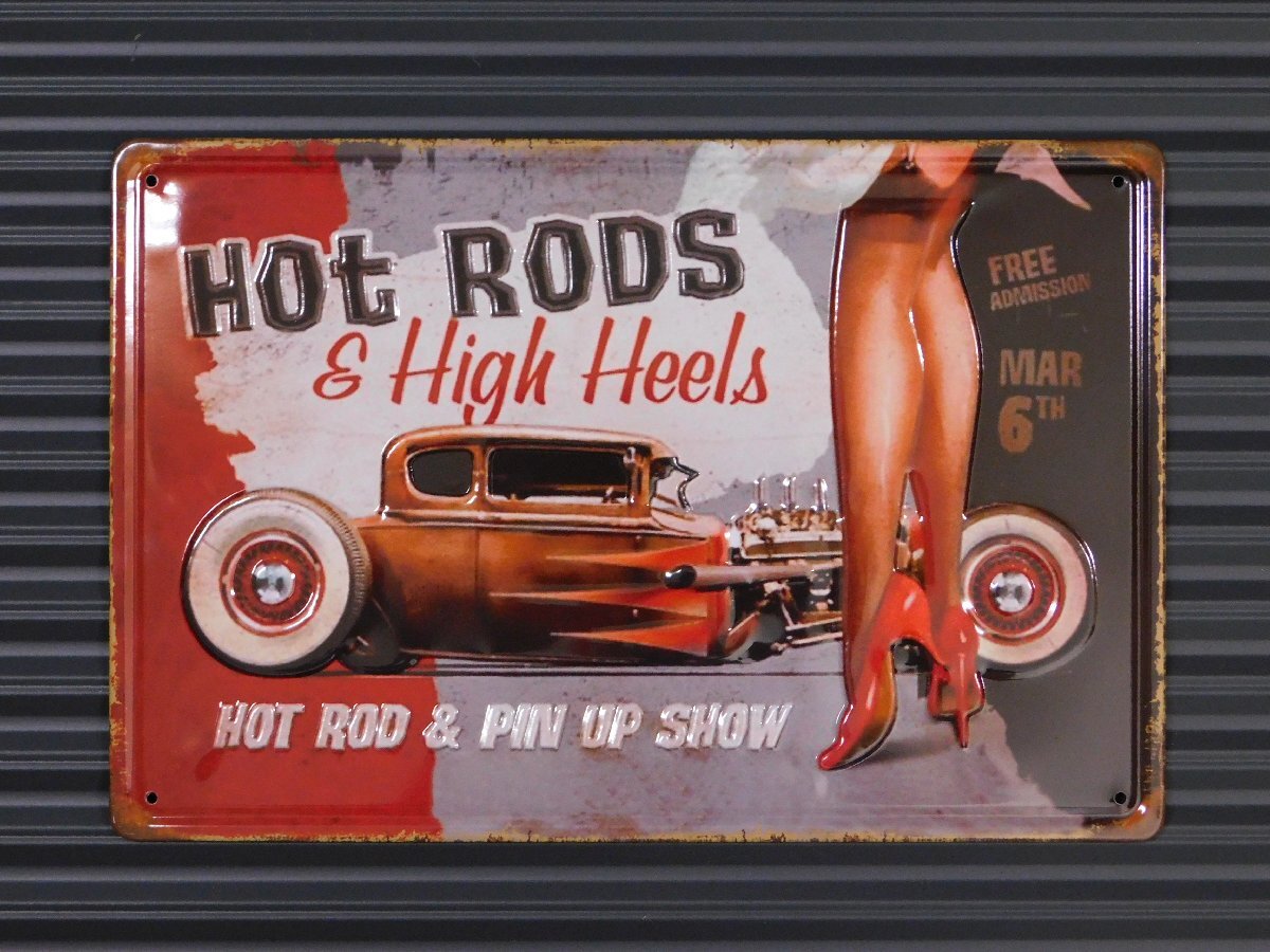 Yahoo!オークション - 送料\185 【HOT RODS & HIGH HEELS】 《エンボ...