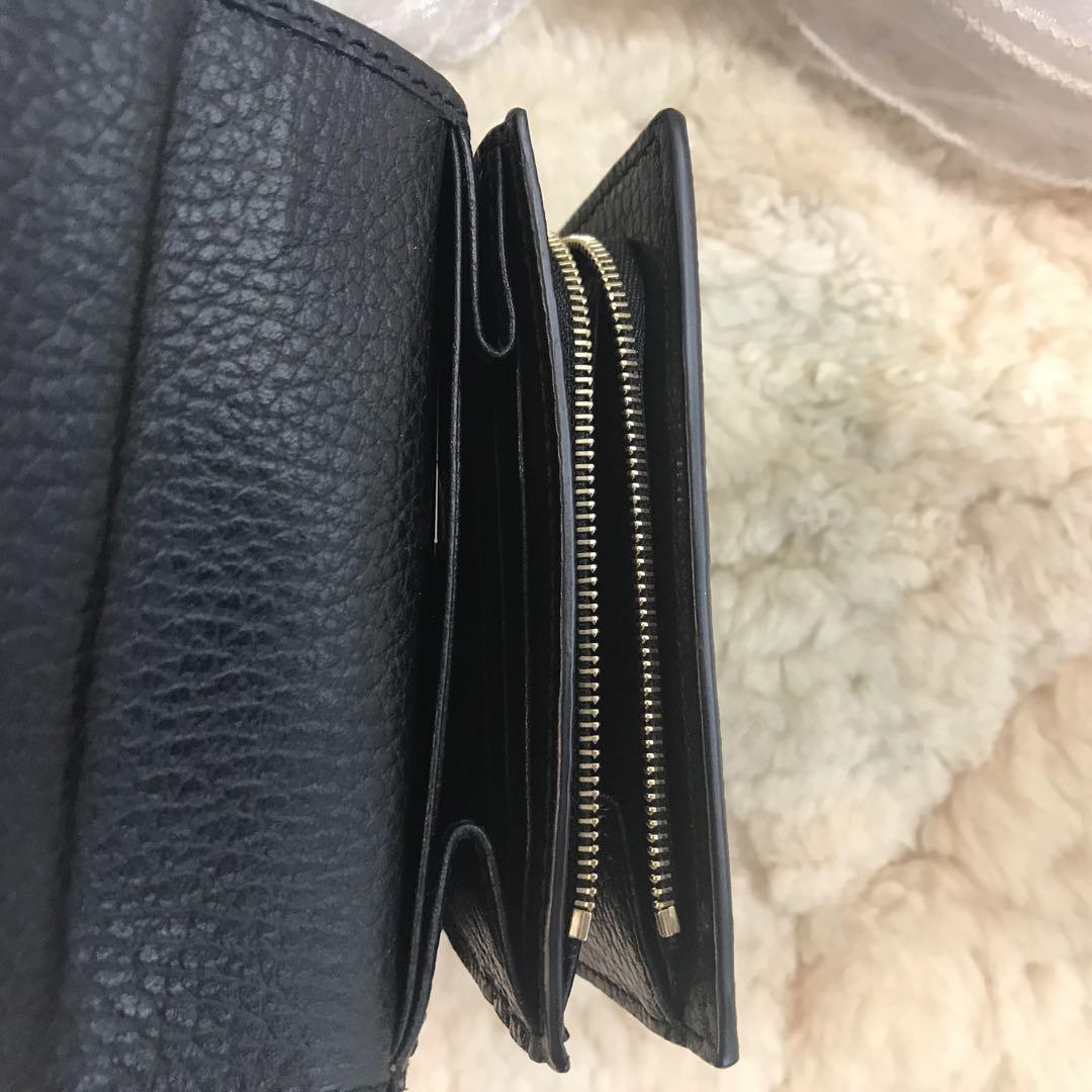 美品 GUCCI ダブルG バイカラー ミディアムウォレット 二つ折り 美品 GUCCI ダブルG バイカラー ミディアムウォレット 二つ折り