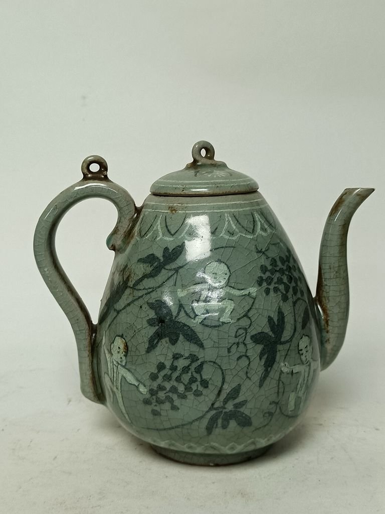 Yahoo!オークション - 観心・時代旧蔵 K638朝鮮古美術 朝鮮古陶 高麗...