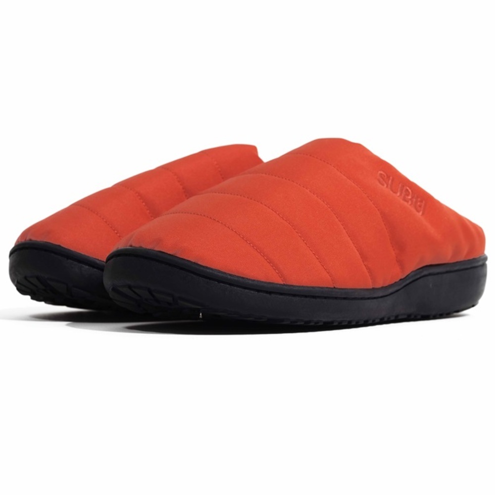 Yahoo!オークション - オレンジ 26-27.5cm SUBU スブ 冬サンダル SUBU...