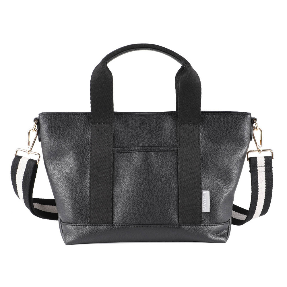 Yahoo!オークション - ブラック LIZDAYS 2WAY PUミニトートバッグ ミ...