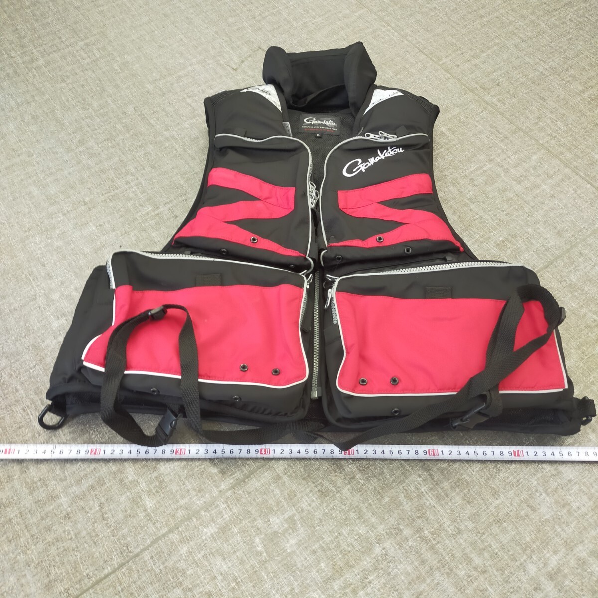 Yahoo!オークション - す2175 フローティングベスト がまかつ GM-2154 ...
