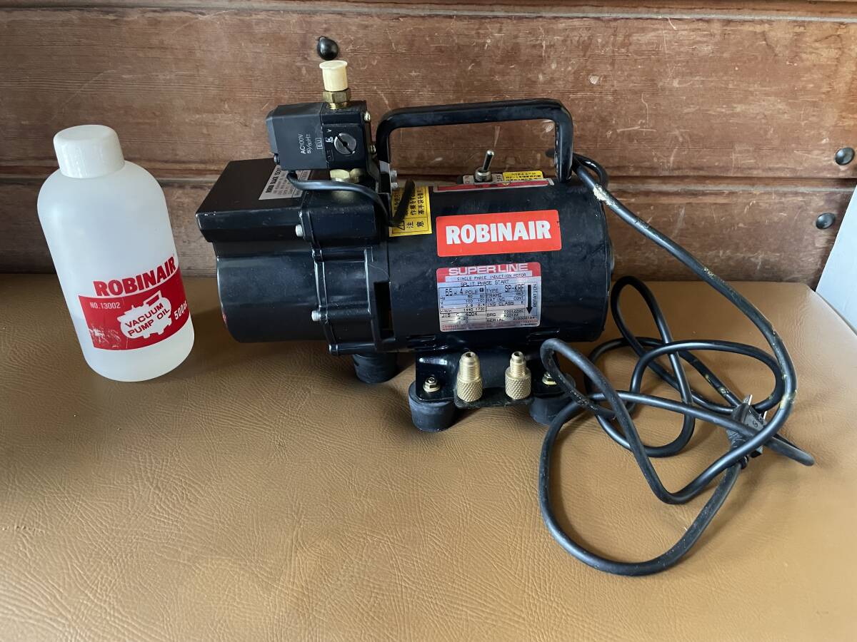 Yahoo!オークション - ROBINAIR ロビネア ROBBI BLACK 15010 真空ポン...