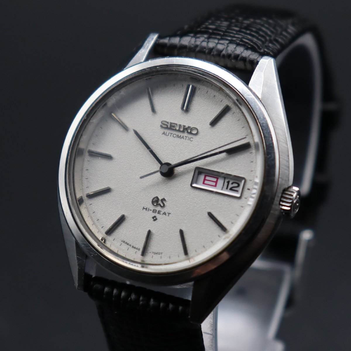 Yahoo!オークション - SEIKO 56GS グランドセイコー ハイビート 5646-7...