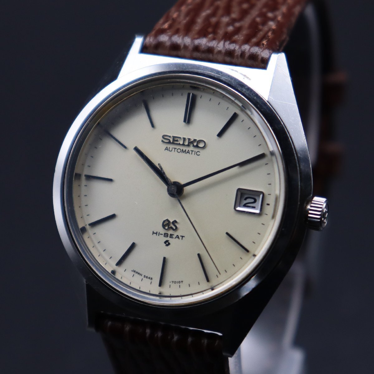 Yahoo!オークション - ムーブ美品 SEIKO 56GS HI-BEAT グランドセイコ...