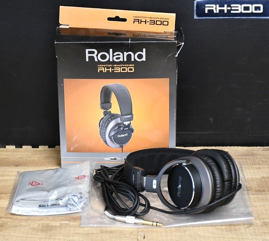 Yahoo!オークション - NY10-3【現状品】Roland モニターヘッドフォン R...