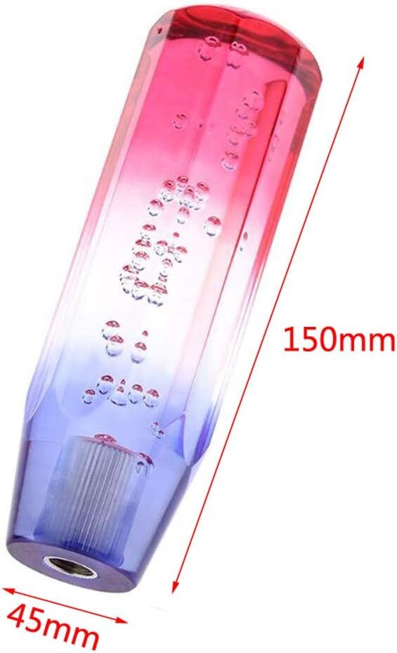 Yahoo!オークション - HANSWD 汎用 クリスタルシフトノブ 泡入り 八角 ...