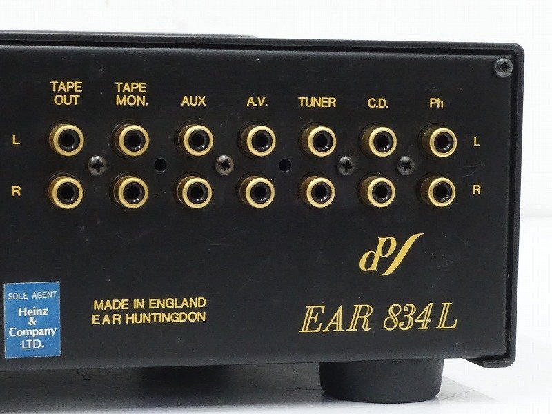 Yahoo!オークション - EAR 834L 真空管 プリアンプ ハインツ&カンパニ...