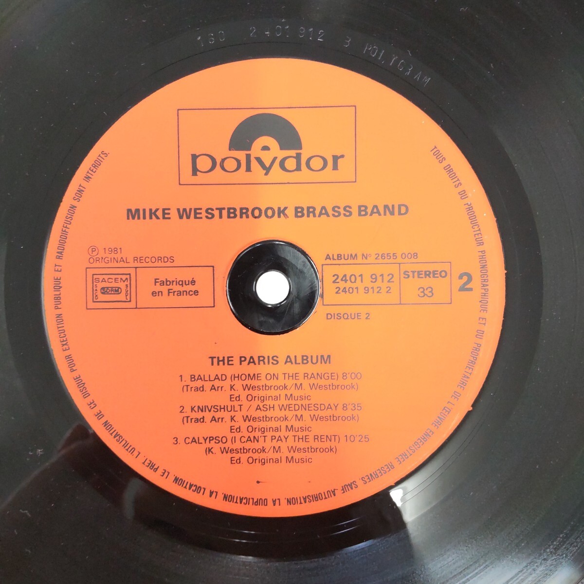Yahoo!オークション - f035 Mike Westbrook BrassBand マイク・ウェス...
