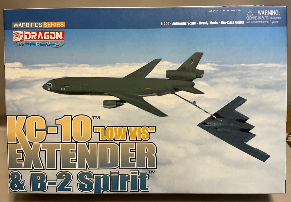 DRAGON WINGS WARBIRD series 1/400 1051 KC-10 “LOWVIS” EXTENDER & B-2 Spirit｜代購幫