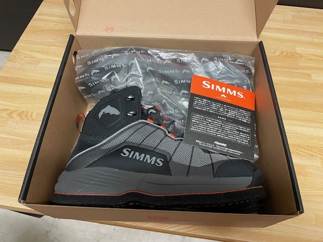 SIMMS MEN'sFLYWEIGHT BOOT-Felt US9 27cm シムス フライウエイト ウエーディング シューズ フェルト 品(ウェーダー)｜売買されたオークション情報 ...