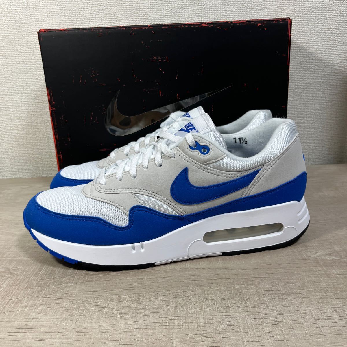 1円スタート売切り 未使用 28cm NIKE AIR MAX 1 86 OG ナイキ エアマックス オリジナル 1986 ロイヤルブルー ...