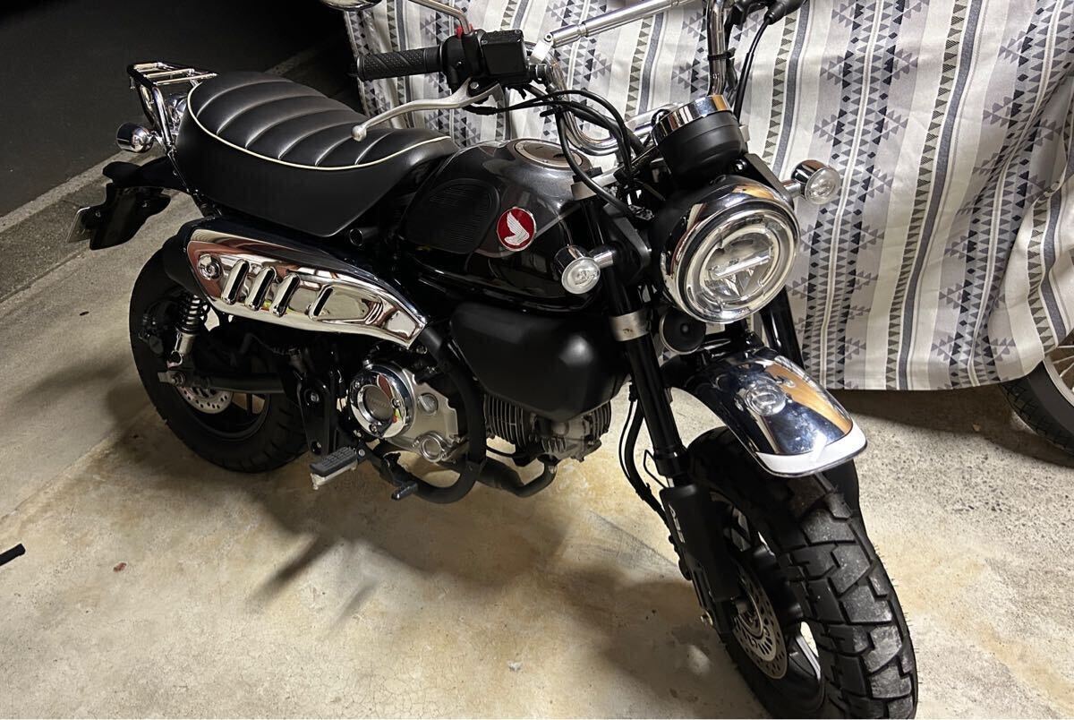 Yahoo!オークション - モンキー125 JB03 5速 ブラック ホンダ