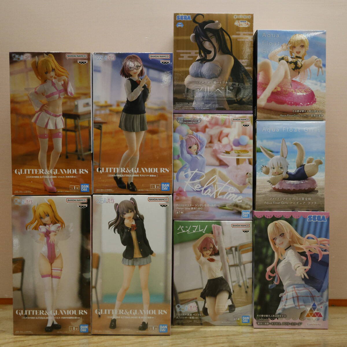 Yahoo!オークション - 玩E77 フィギュア【120】10点まとめ プライズ に...