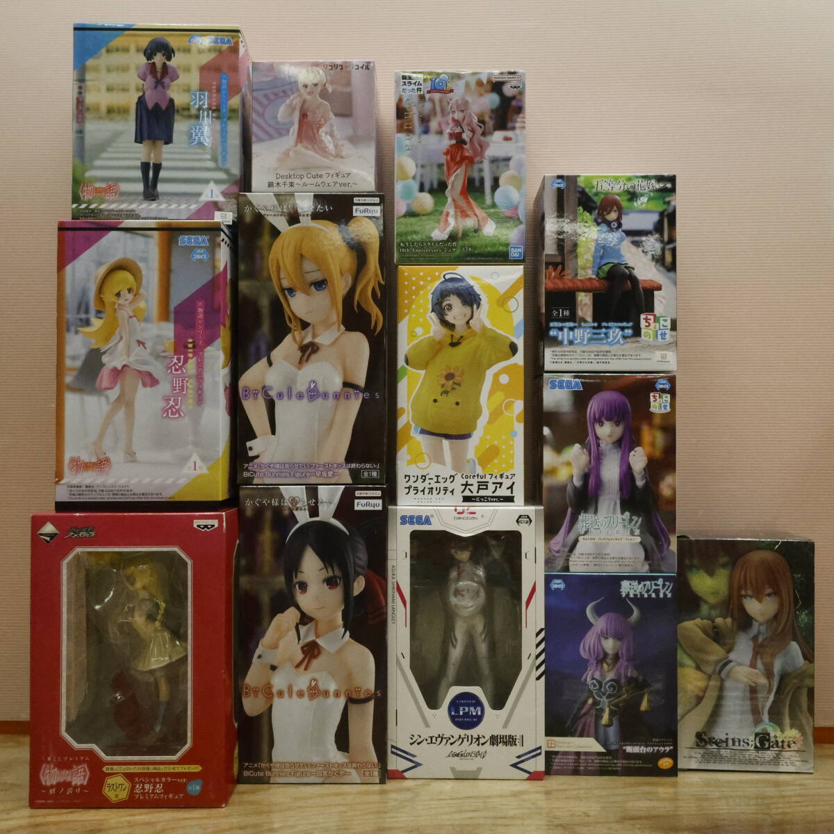 Yahoo!オークション - 玩D08 フィギュア【120】13点まとめ プライズ&一...