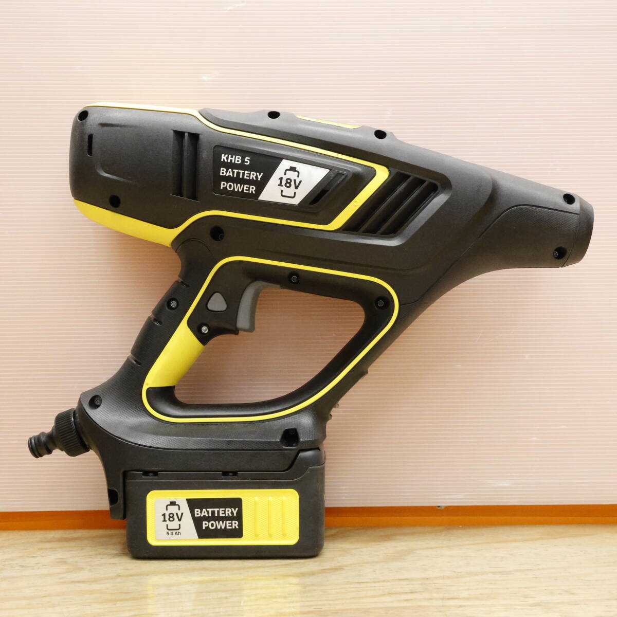 Yahoo!オークション - NX24 ケルヒャー 18V モバイル高圧洗浄機 KHB 5 ...