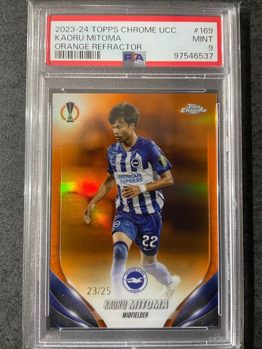 Yahoo!オークション - 【PSA9】2023-24 TOPPS CHROME UEFA CLUB COMPET...
