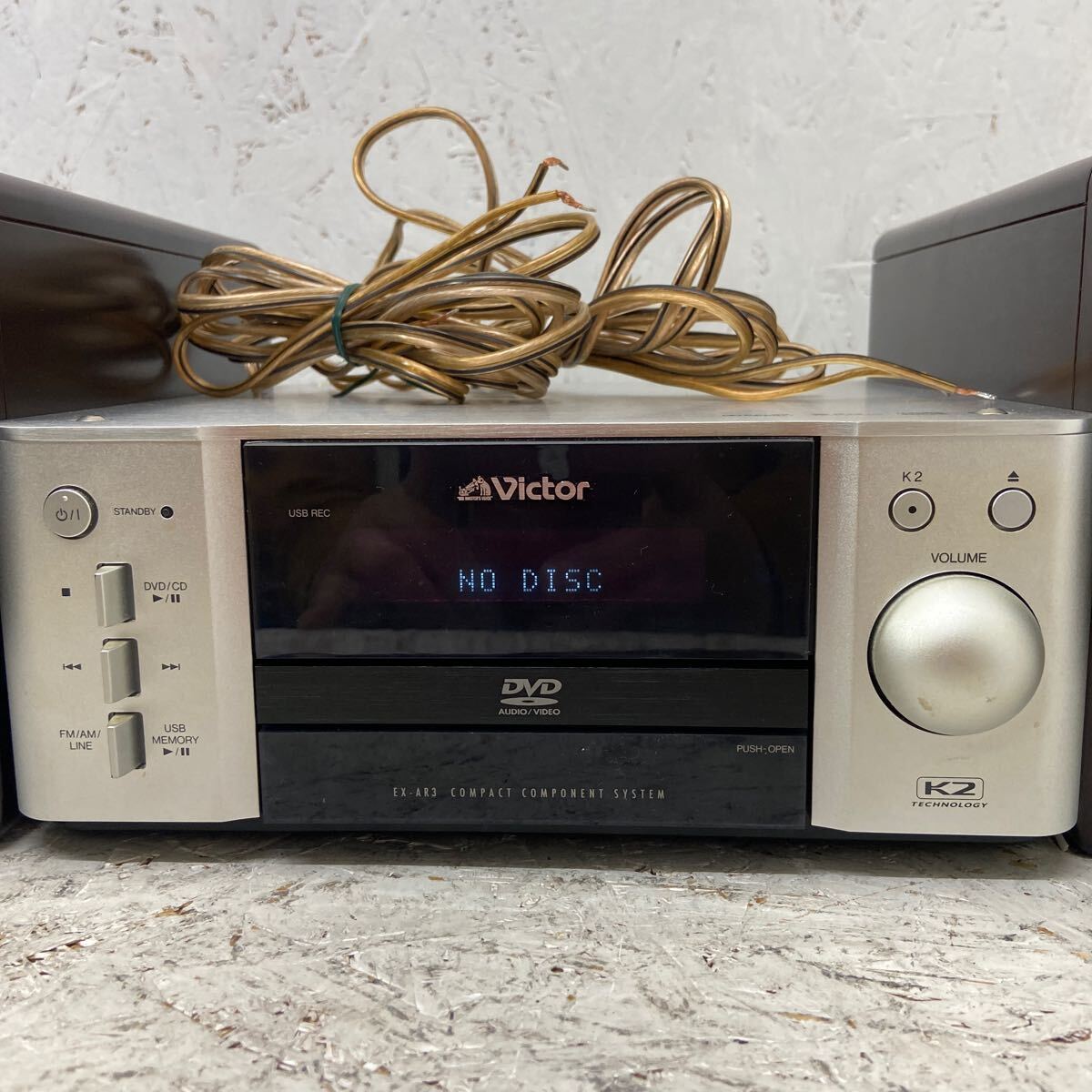 Yahoo!オークション - 8 HM Victor EX-AR3 コンポ 動作品 SP-EXAR3 DVD...