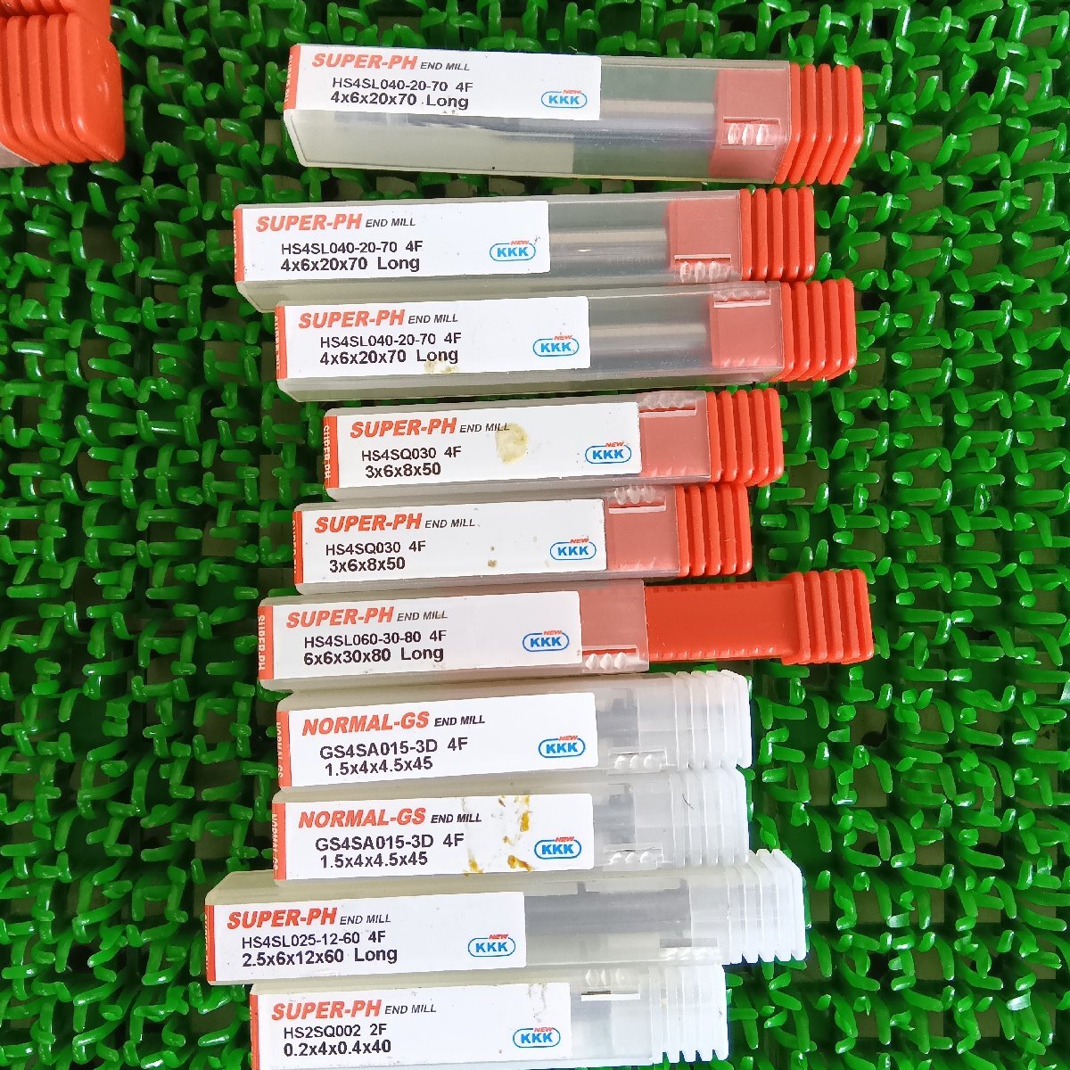 Yahoo!オークション - 【w281】NEW KKK 新三協工具 エンドミルまとめ ...