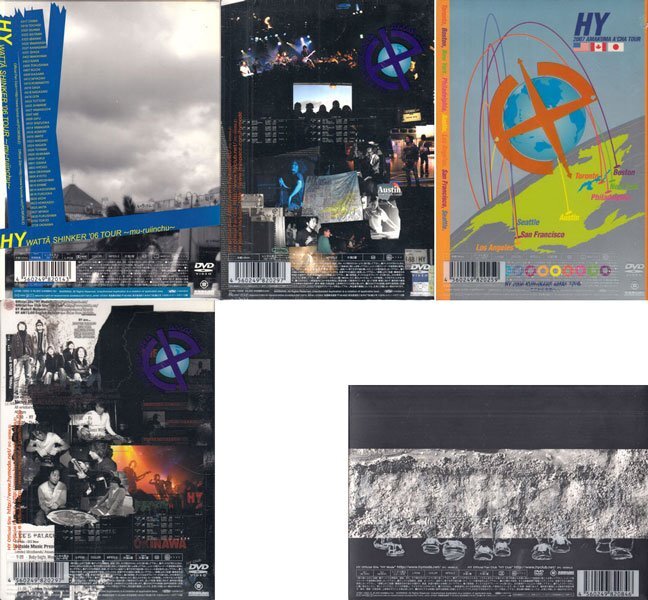 Yahoo!オークション - 訳あり新品DVD 『HY DVD 5本セット』HY PACHINA...