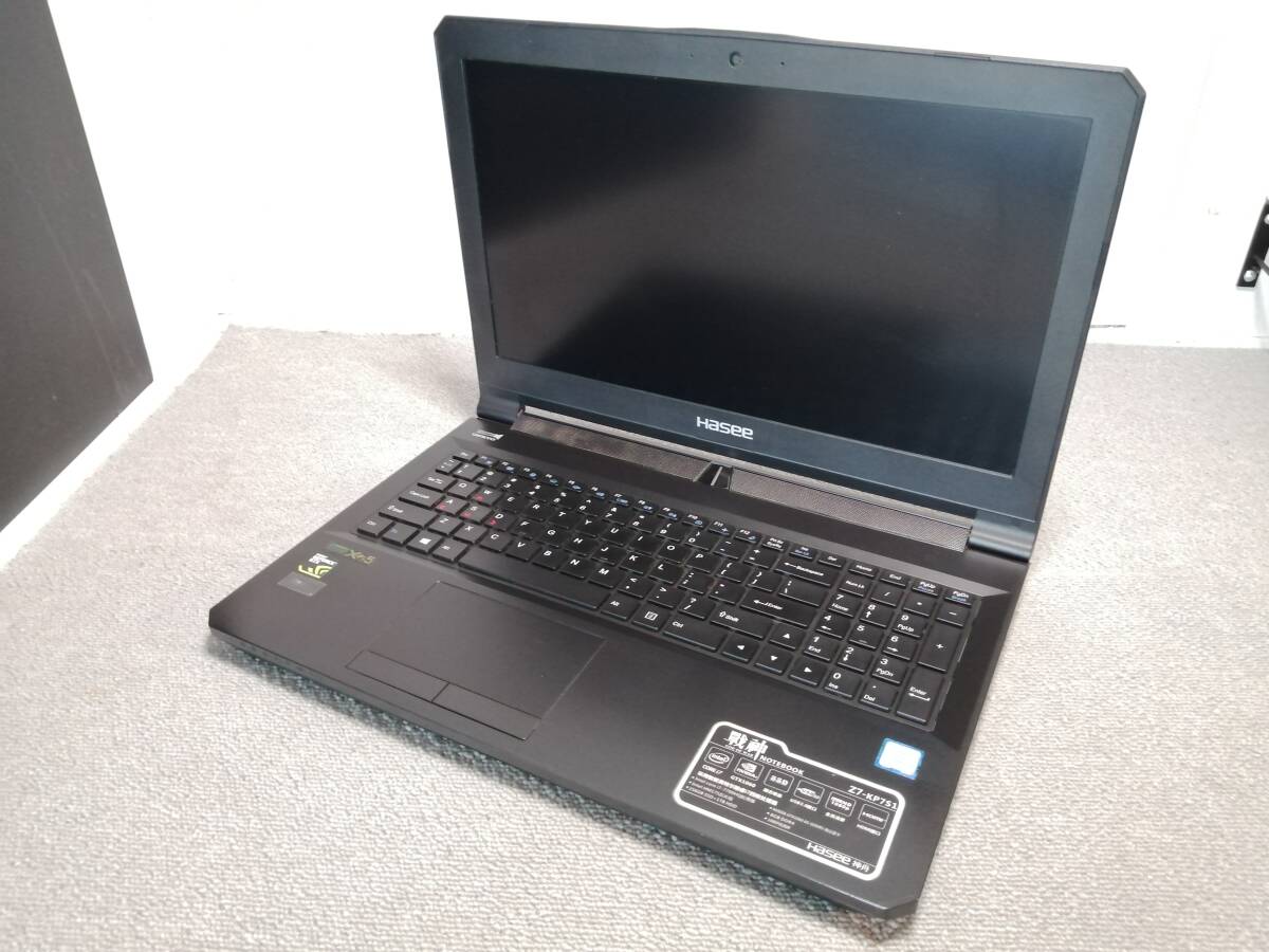 完全ジャンク HASEE Z7-KP7S1 i7-7700HQ NVIDIA GTX1060 通電NG(ノートブック、ノートパソコン)｜売買されたオークション情報、yahooの商品情報を ...