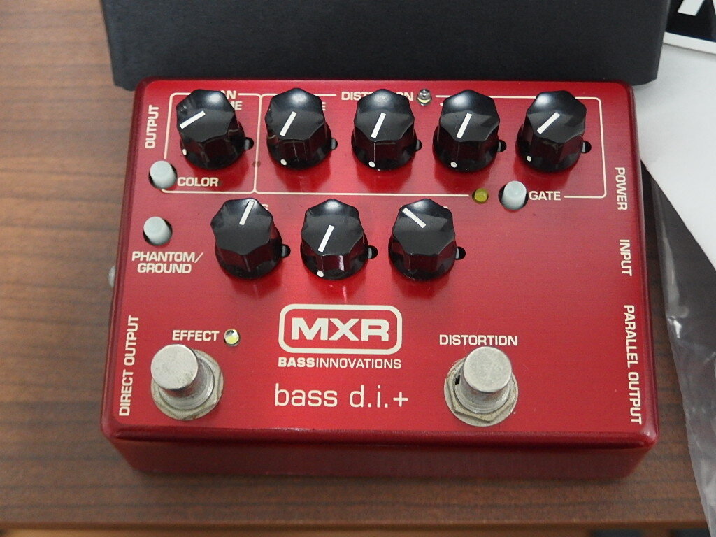 Yahoo!オークション - MXR 希少 M80 Bass D.I.+ Brushed Red 赤