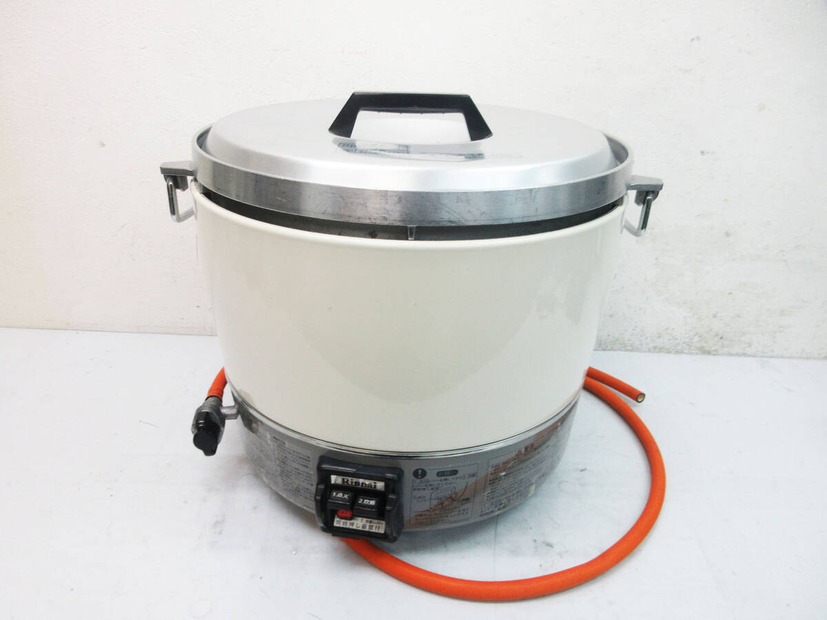 Yahoo!オークション - SH7343【業務用 ガス炊飯器】Rinnai RR-30S1 LP...