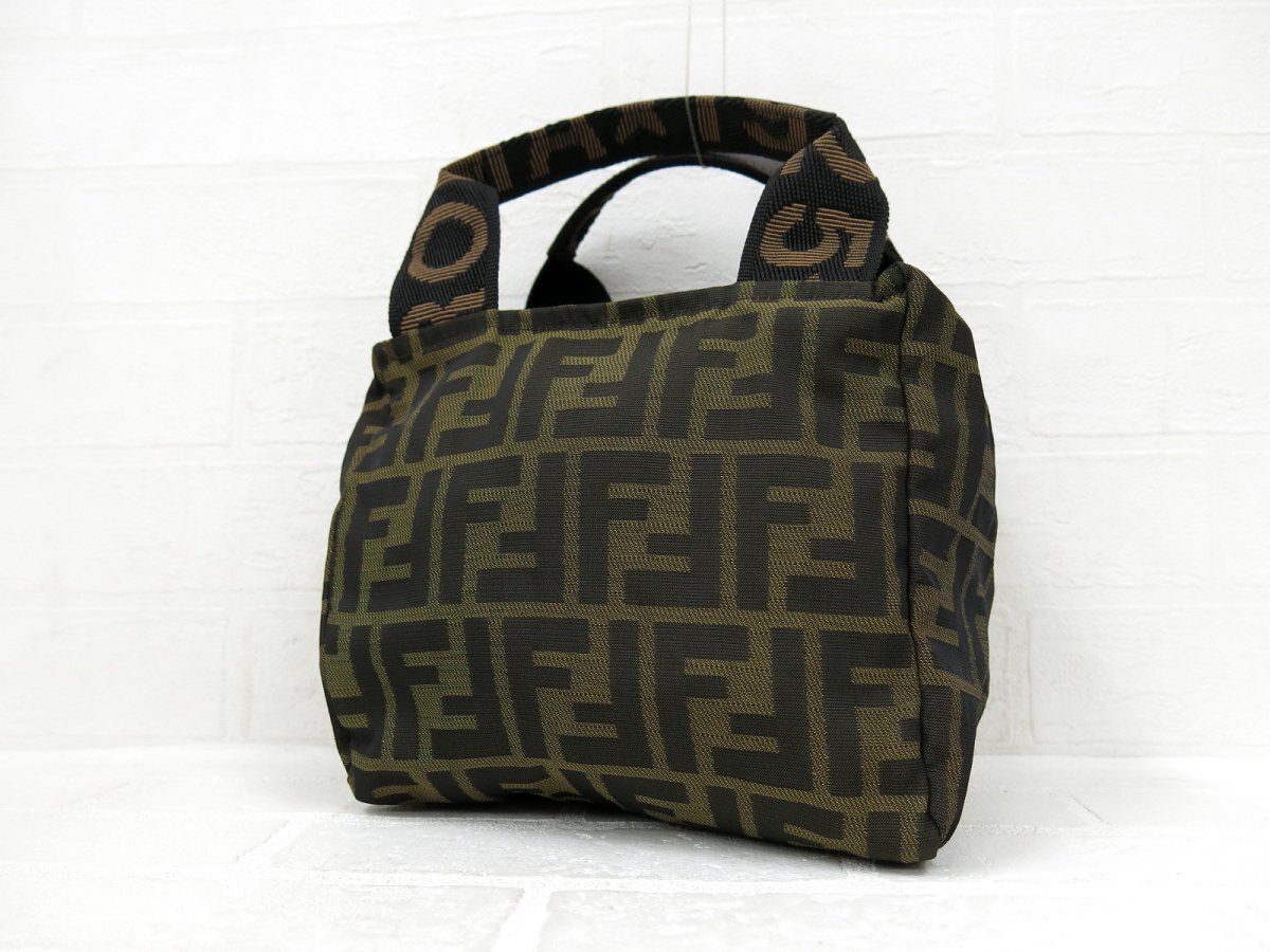 Yahoo!オークション - 超美品 FENDI フェンディ ズッカ ナイロン Yahoo!オークション - 超美品 FENDI フェンディ ズッカ ナイロン