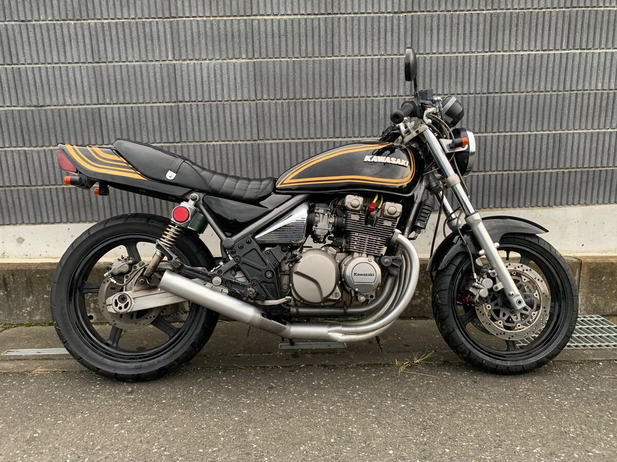 配送のみ KAWASAKI ZEPHYR ZR400C ゼファー 400cc ネイキッド 車体 カワサキ ZRX GSX400インパルス XJR400 CB250T CBX400F バブ ...