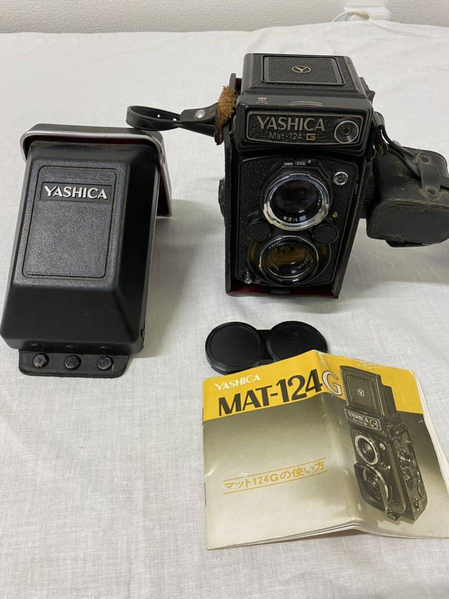 Yahoo!オークション - YASHICA ヤシカ Mat-124G 二眼レフカメラ フィル...