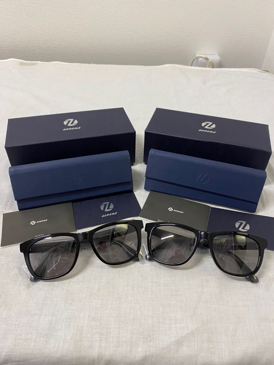 Yahoo!オークション - 美品 SEVENS セブンス サングラス 眼鏡 ケース付...