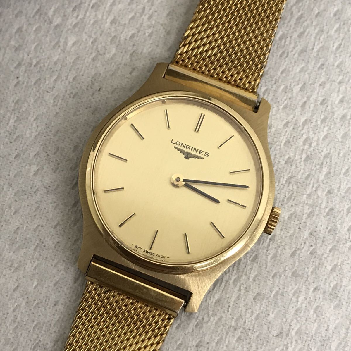 Yahoo!オークション - 【BE2】稼働 LONGINES/ロンジン レディース腕時...