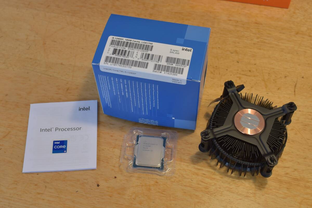 Yahoo!オークション - Core i5 12400F BOX & CPUクーラー(ID-COOLING「...