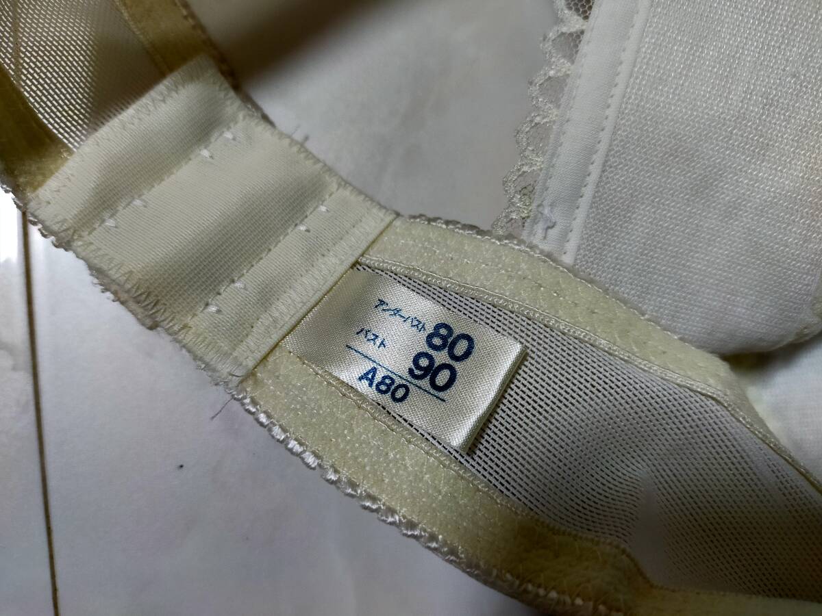 Yahoo!オークション - 昭和レトロ パリナ ブラジャー バスト90 A80 ホ...