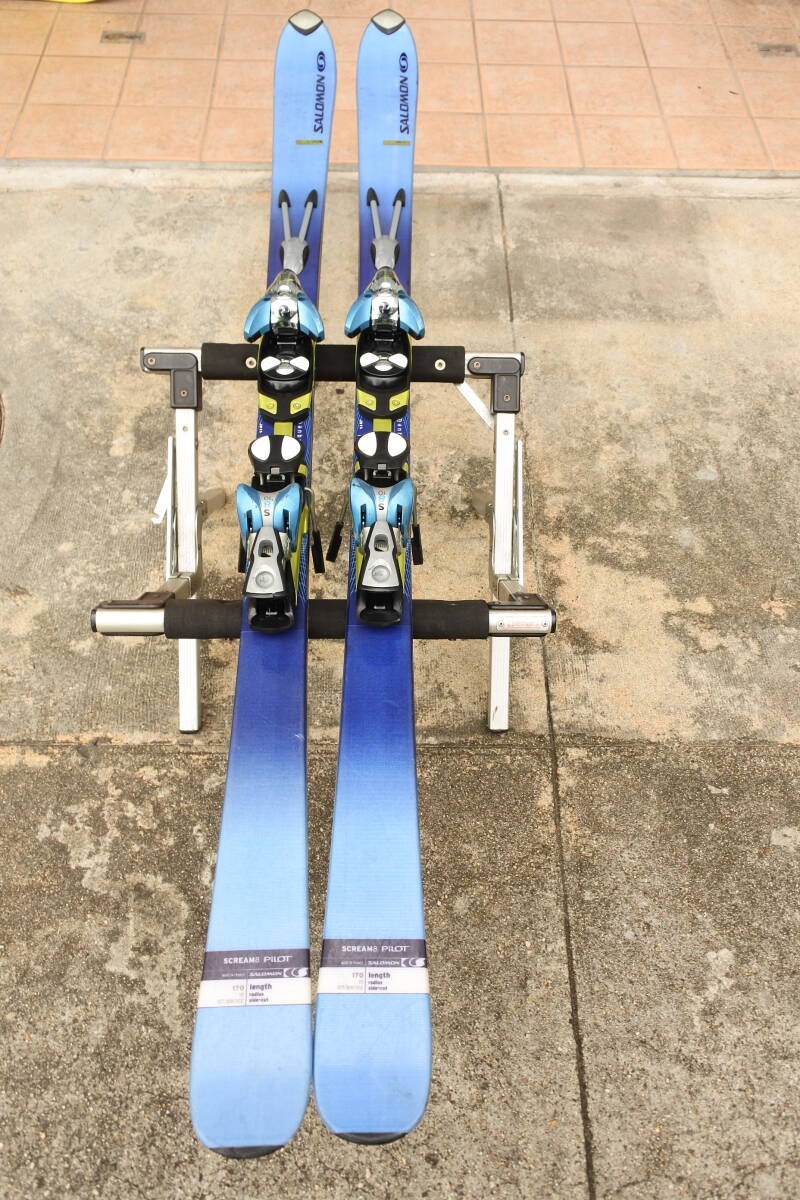 Yahoo!オークション - 【KSD/X/84】サロモン・salomonカービングスキー...