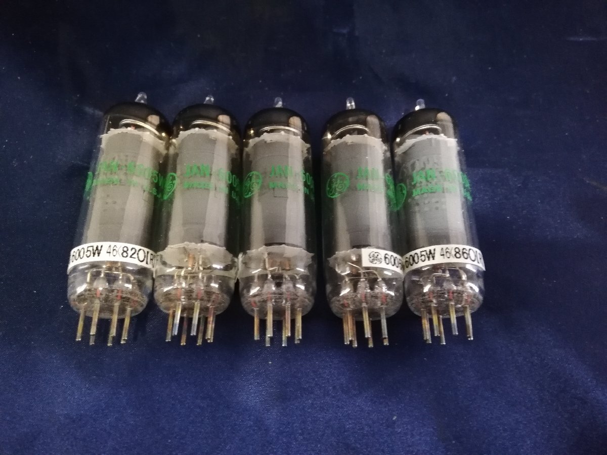 Yahoo!オークション - 価格応談 札幌 下取歓迎 GE 6005W(6AQ5) 真空管...