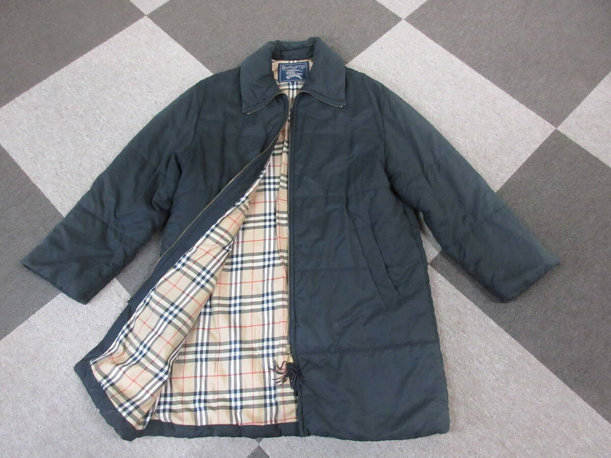 90s Burberrys 中綿入り コート 9号 黒 ヴィンテージ 三陽商会 バーバリー ジャケット レディース FNA55-050 オールド アーカイブ(Mサイズ)｜売買されたオークション ...
