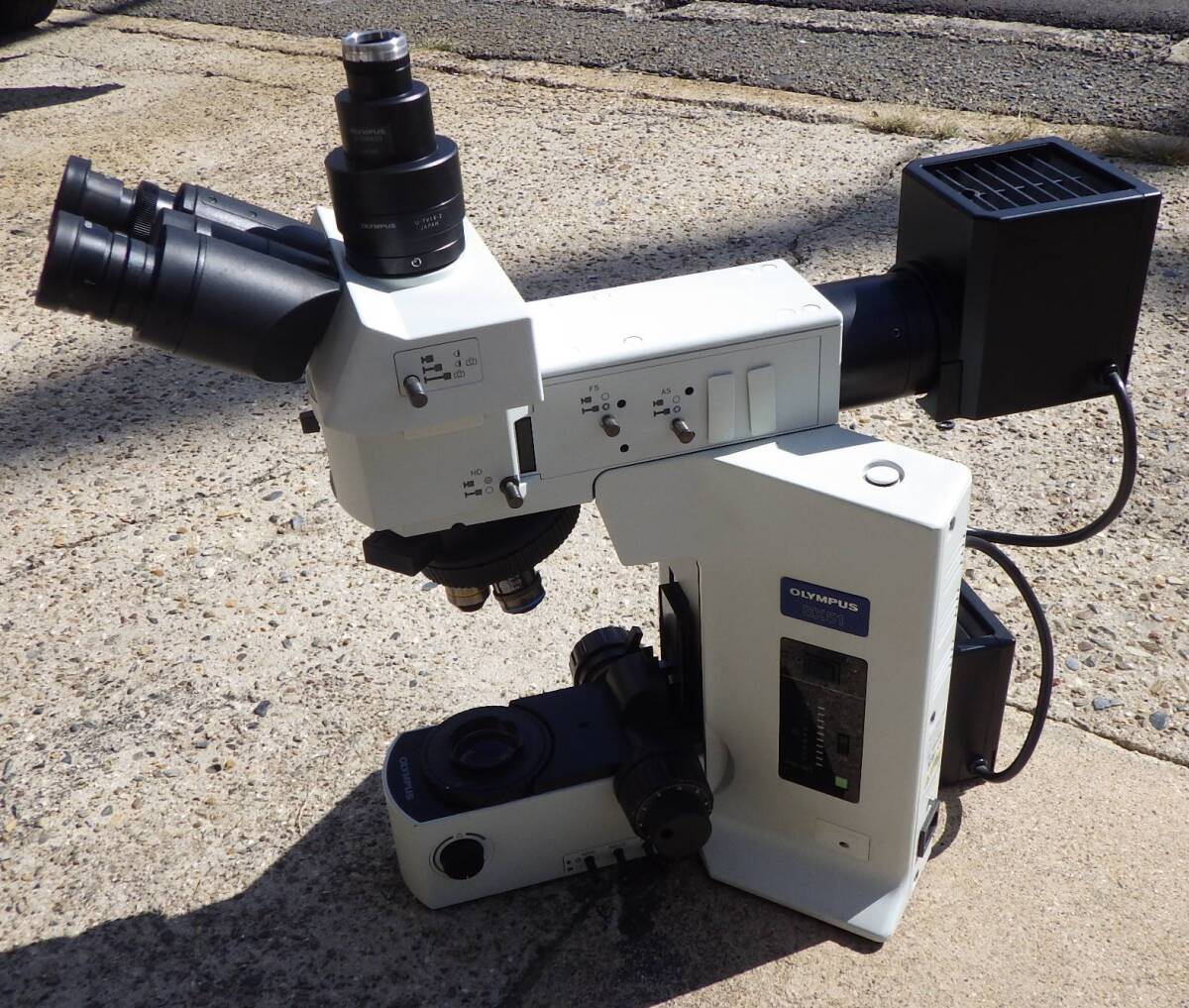 Yahoo!オークション - OLYMPUS オリンパス 金属顕微鏡 BX51