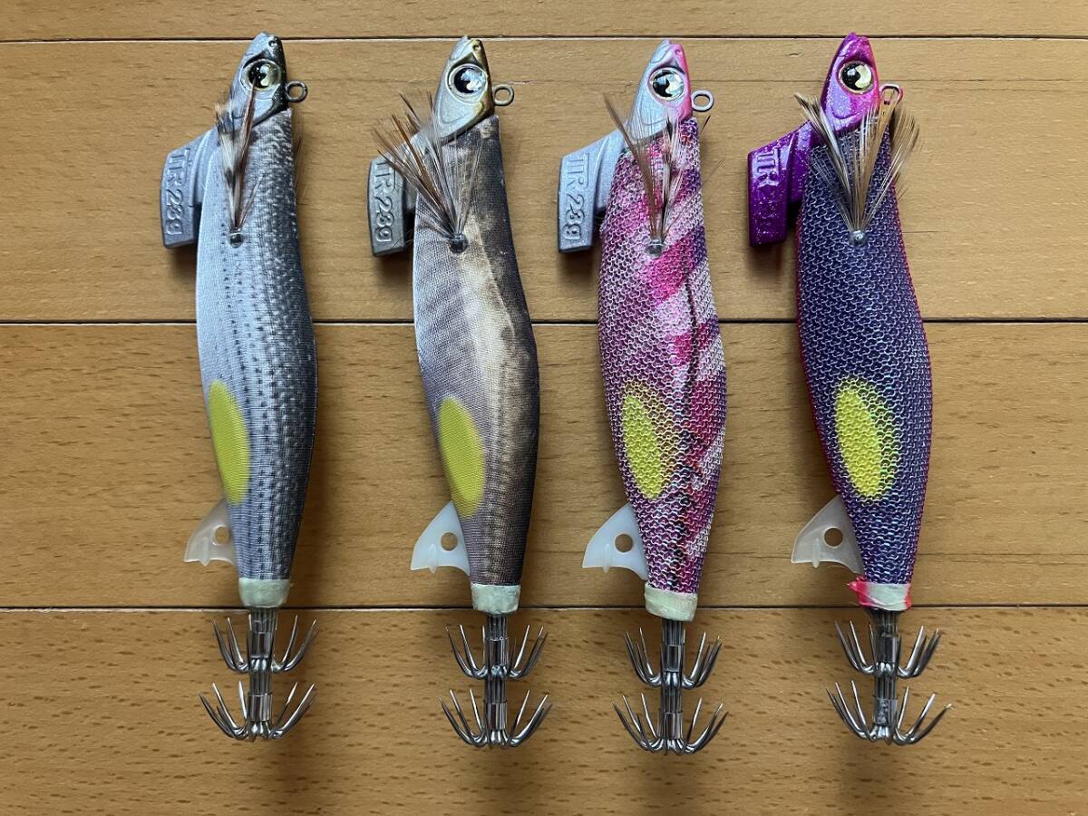 Yahoo!オークション - ヤマシタ エギ王TR3号（美品）4本①