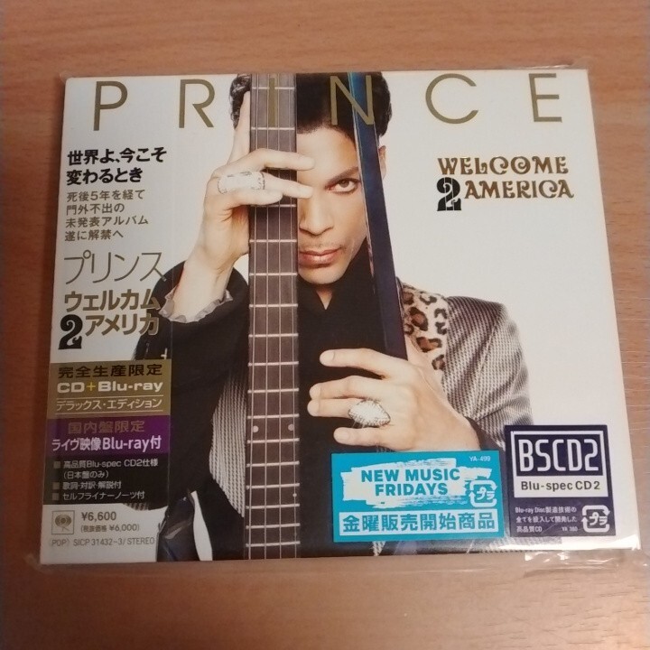 Yahoo!オークション - CD+Blu-ray/プリンス/ウェルカム2アメリカ/PRINC...
