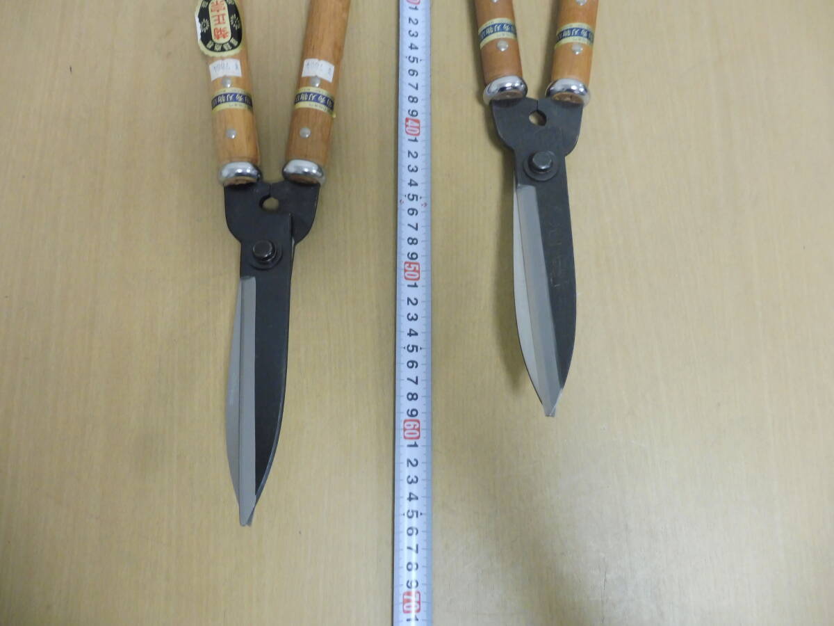 Yahoo!オークション - 「6105/T2A」まとめて2点 刈込鋏「菊正宗」剪定...