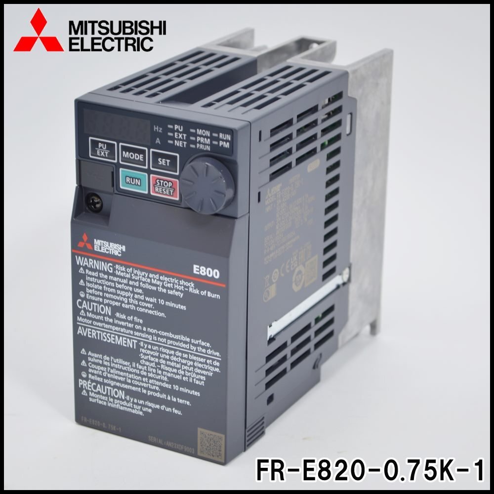 Yahoo!オークション - 未使用 三菱電機 インバータ FREQROL FR-E820-0....