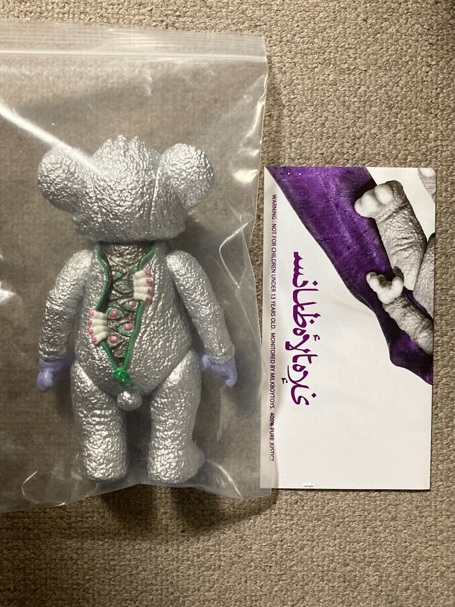 MILKBOYTOYS ミルクボーイトイズ it bear イットベアー シルバー 銀 blackpearls ブラックパールズ itbear milkboy ソフビ sofvi(一般)｜売買 ...