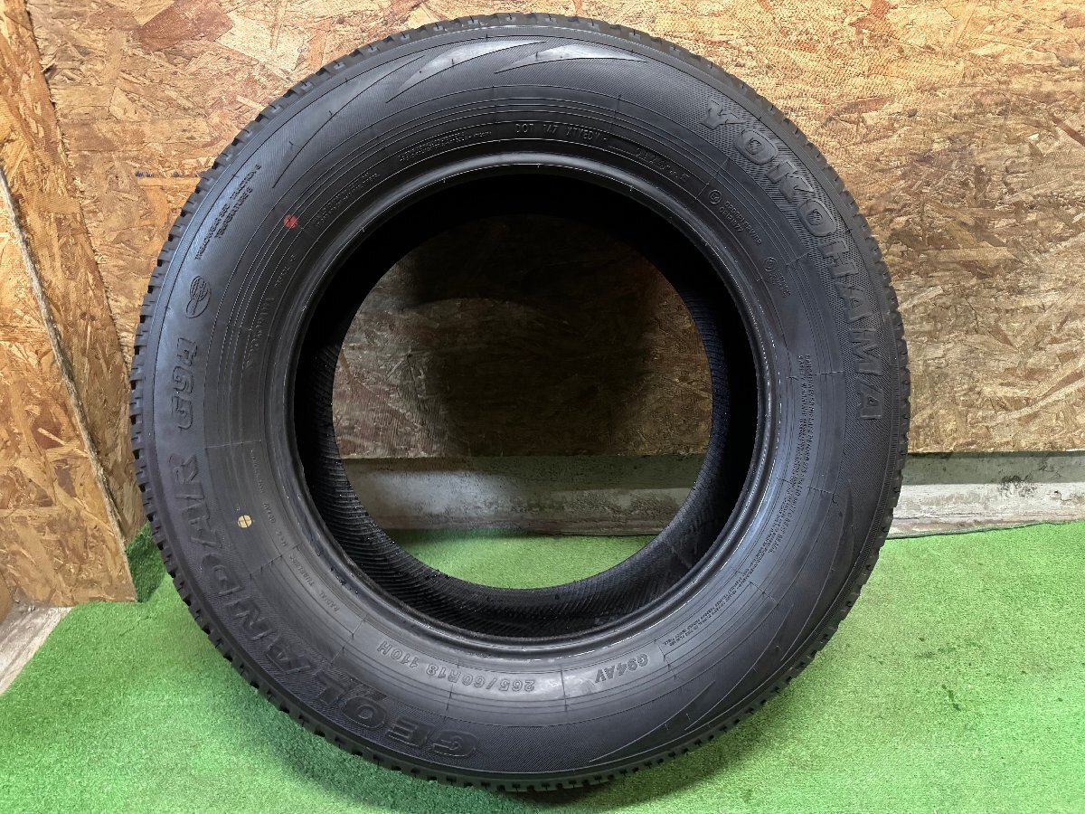 Yahoo!オークション - 265/60R18 YOKOHAMA GEOLANDAR G94 2024年製 夏...