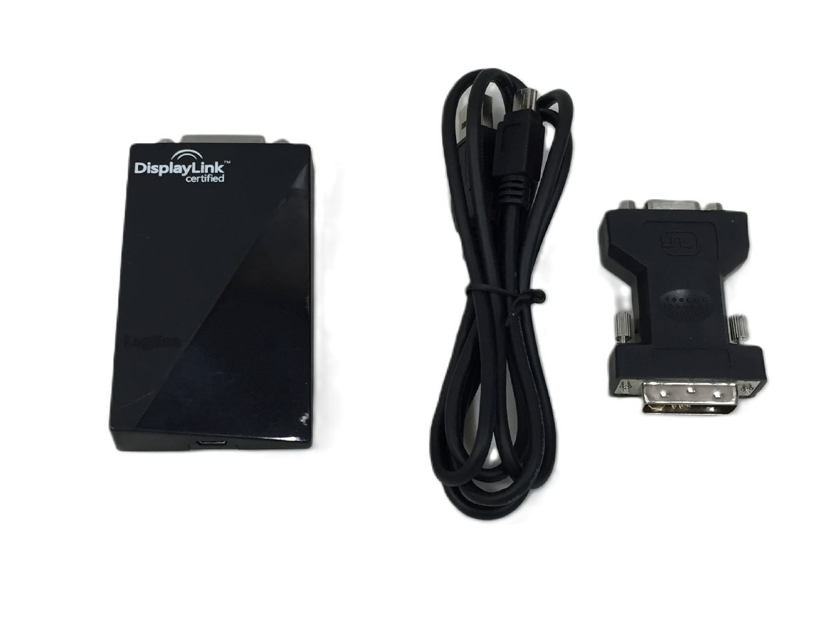 Yahoo!オークション - Logitec USBディスプレィアダプタ LDE-WX015U 中...