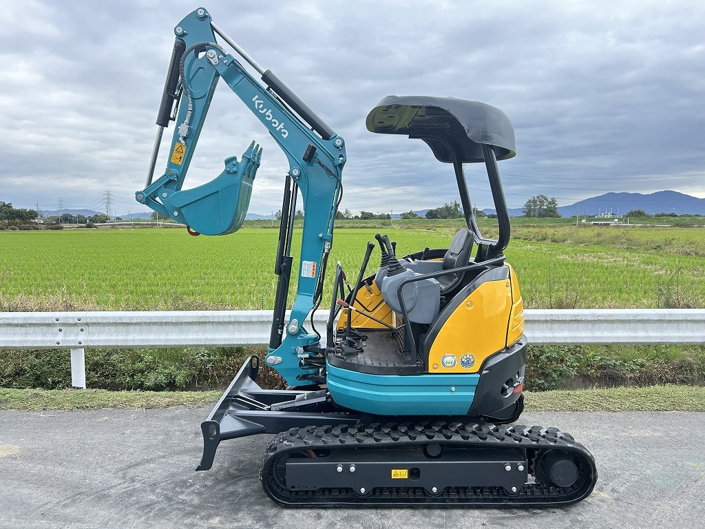 Yahoo!オークション - クボタ ユンボ U-20-3 4WAYマルチ 1220 Hrs 倍速...