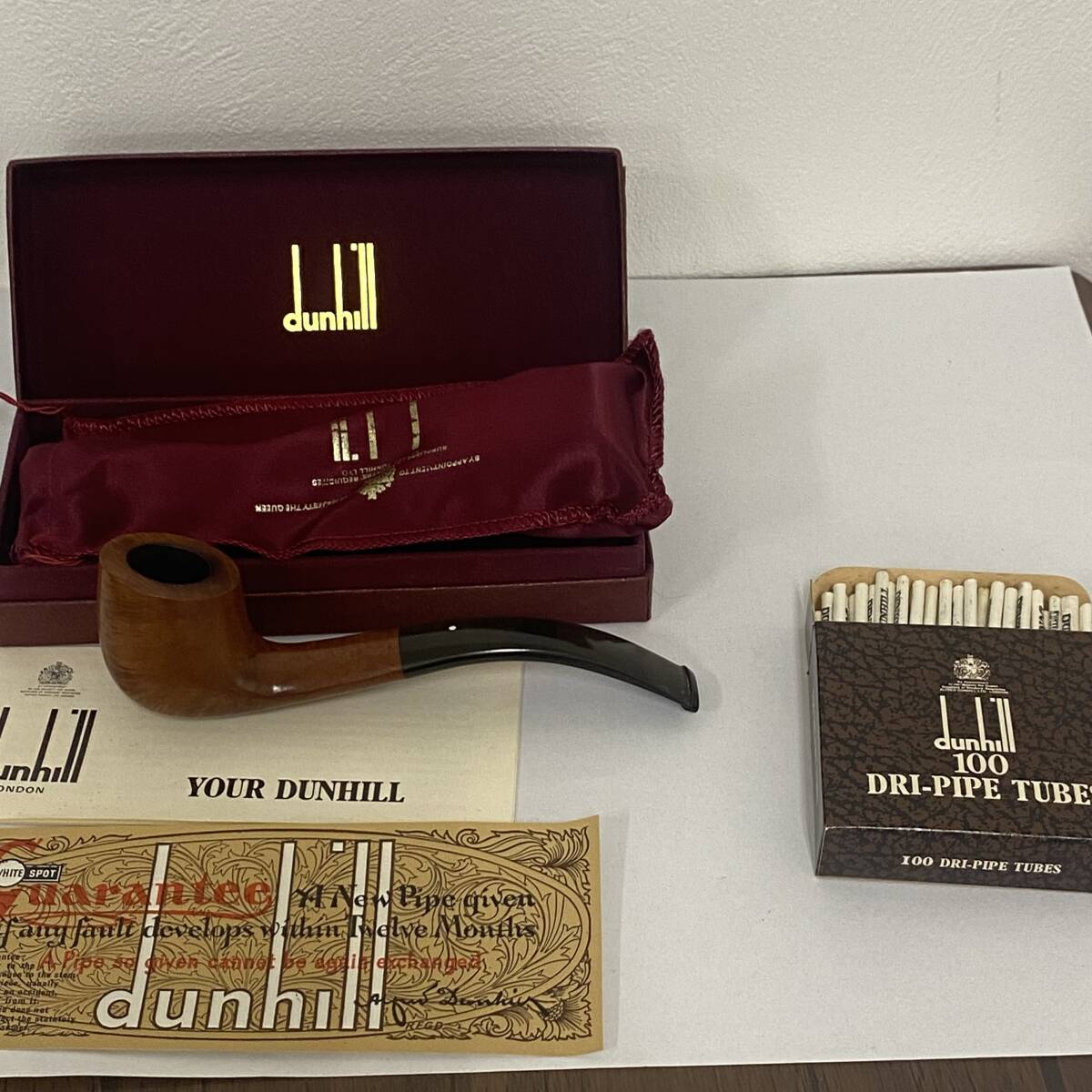 #7701 Dunhill ダンヒル パイプ ケース付き 喫煙グッズ タバコ 葉巻 41679 セット(パイプ)｜売買されたオークション情報、yahooの商品情報をアーカイブ公開 ...